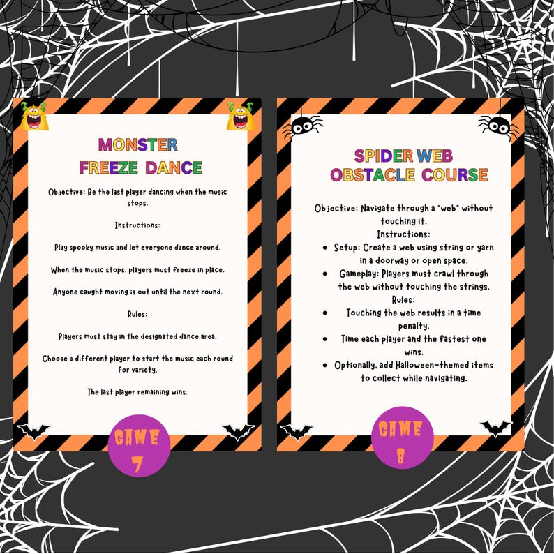 Halloween Printable Games for Kids Adults,digital Download Halloween ...