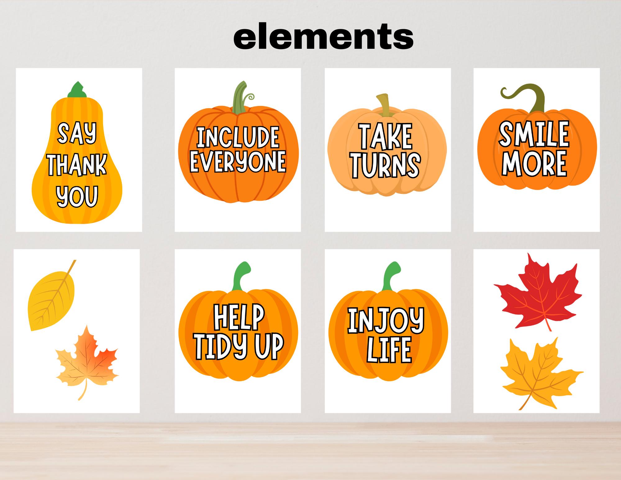 Fall Classroom Bulletin Board Kit | Pumpkin Spice Decor (editable in ...