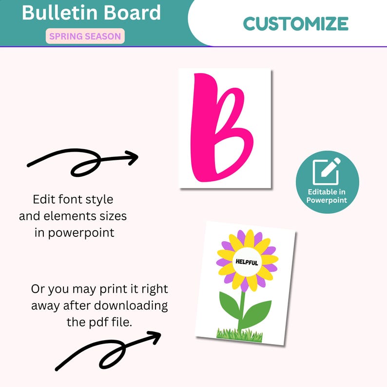 Spring Bulletin Board Kit | Our Skills Are Blooming, Growth Mindset ...