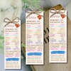 Bible Emergency Numbers Bookmark Printable, Emergency Bible Verse ...