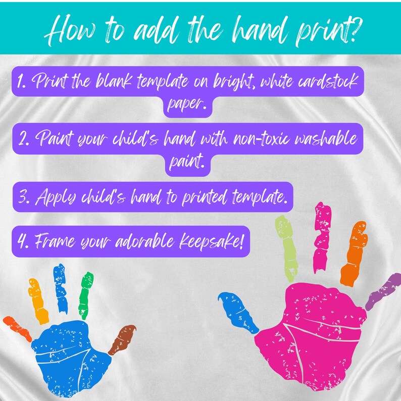 NEW YEAR Handprint Craft for Kids, Keepsake 2026, Happy New Year's Eve ...