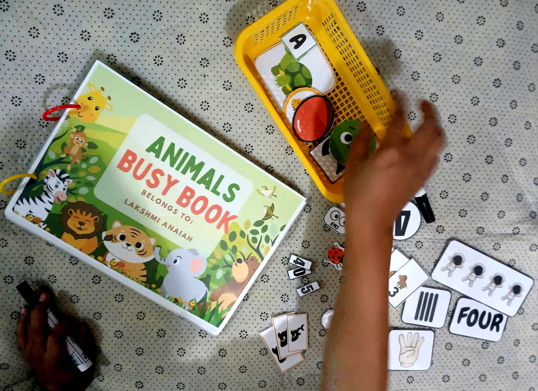 Busy Book Printable, Toddler Learning Binder, Preschool Activities ...