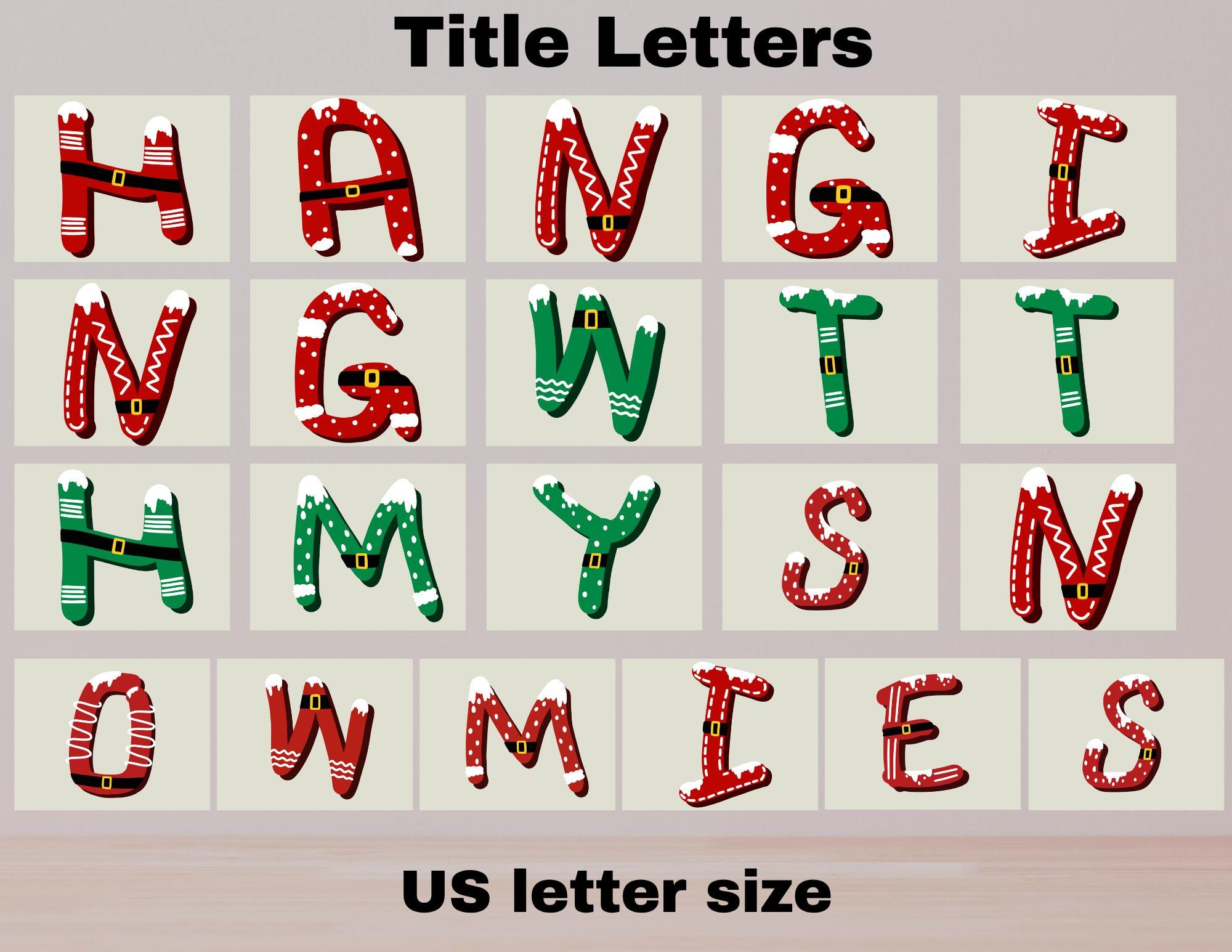 Christmas Classroom Bulletin Board, Holiday Decor (PPT) - Etsy