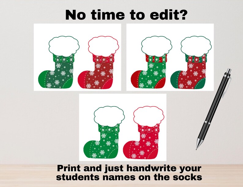 Christmas Classroom Bulletin Board, Holiday Decor (PPT) - Etsy