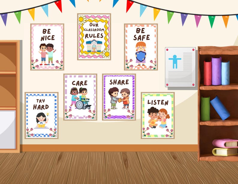 Classroom Rules Printable | Daycare Rules | Classroom Rules | Daycare ...