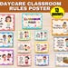 Classroom Rules Printable Daycare Rules Classroom Rules Daycare ...