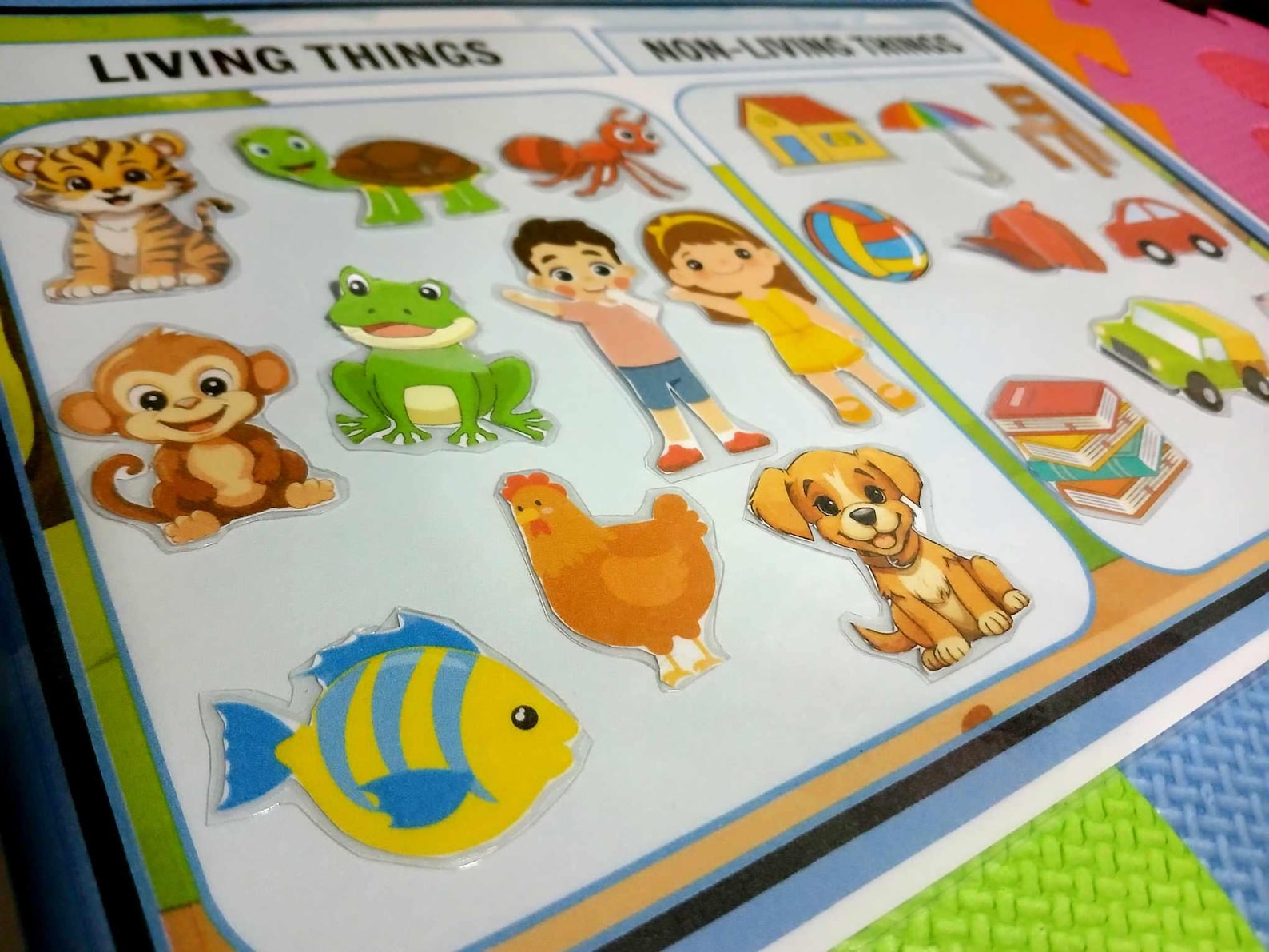 Living & Non-living Things Sort – Nature Learning Game (printable) - Etsy