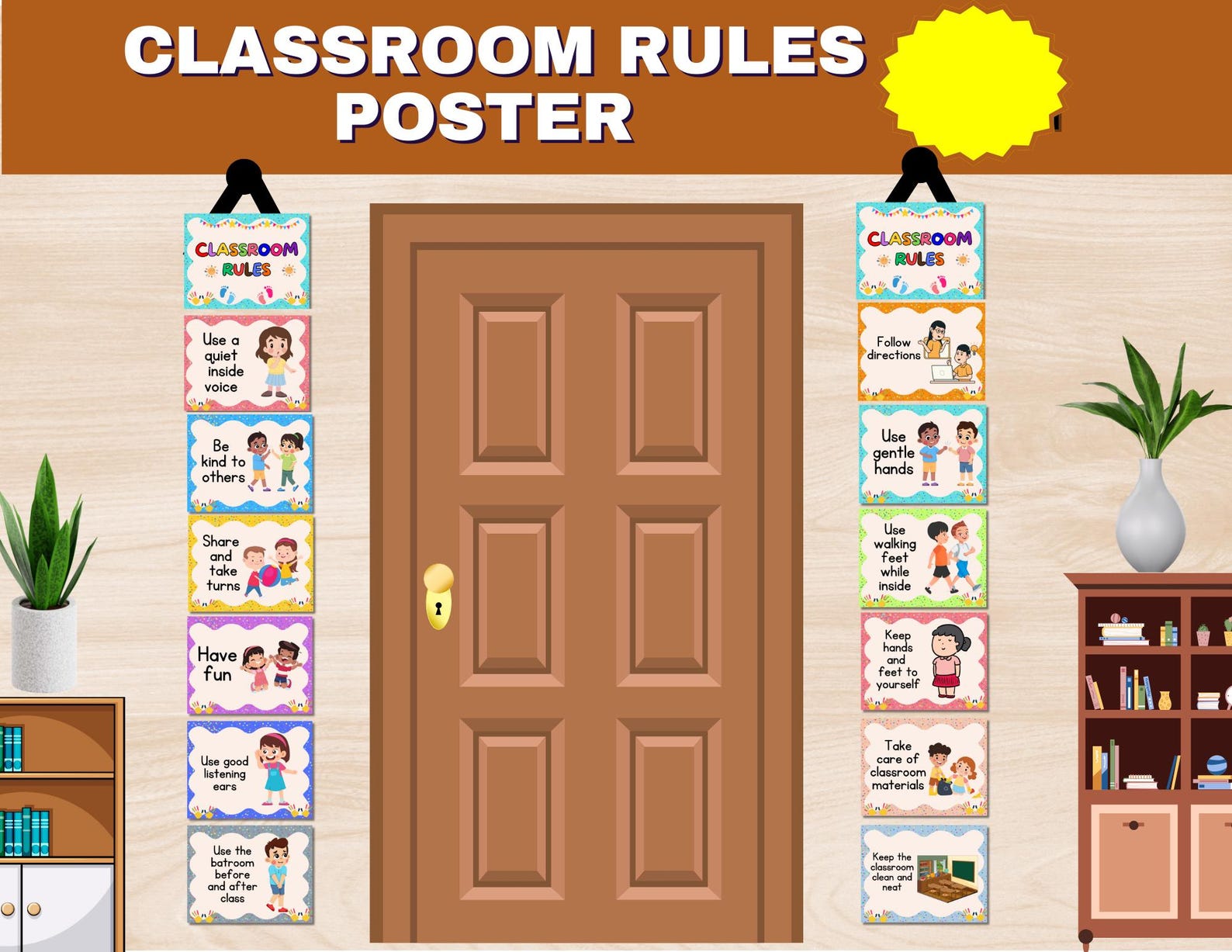 Classroom Rules Printable Daycare Rules Classroom Rules Daycare ...