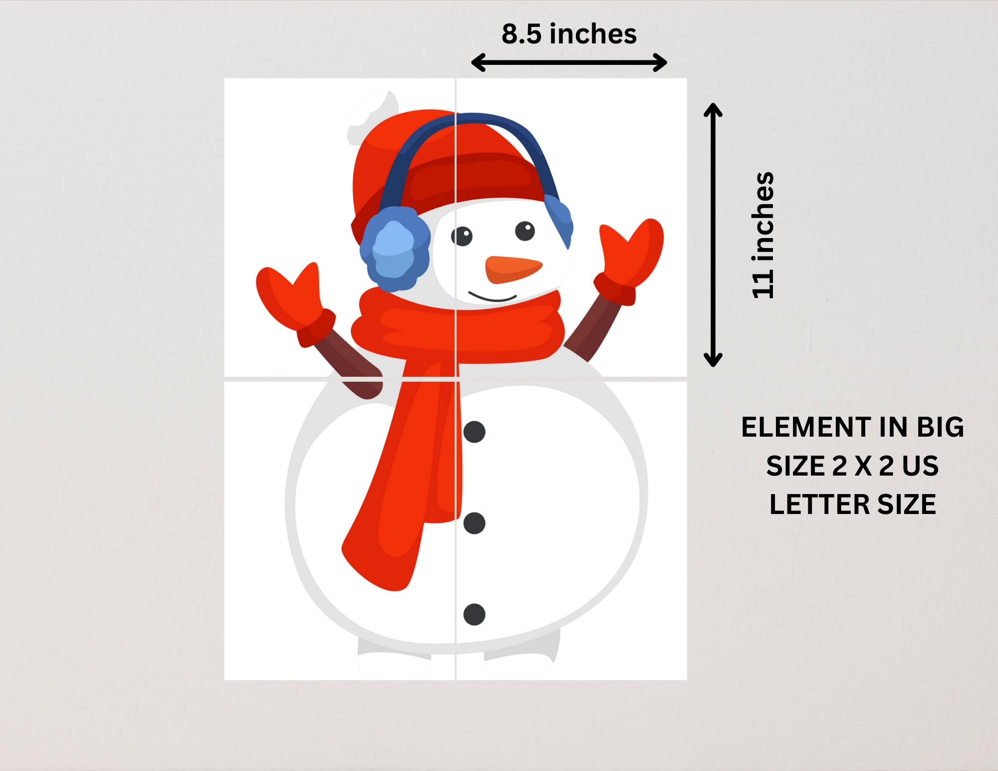 Winter Classroom Bulletin Board Kit | Snowflakes & Mittens (printable ...