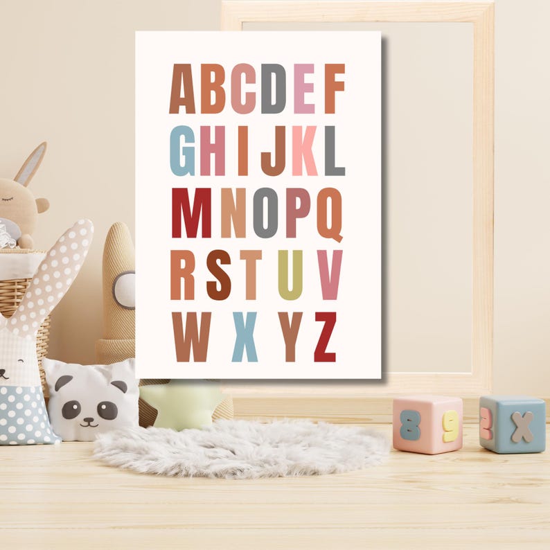 Set of 10 Educational Wall Art Classroom Posters Homeschool Printable ...