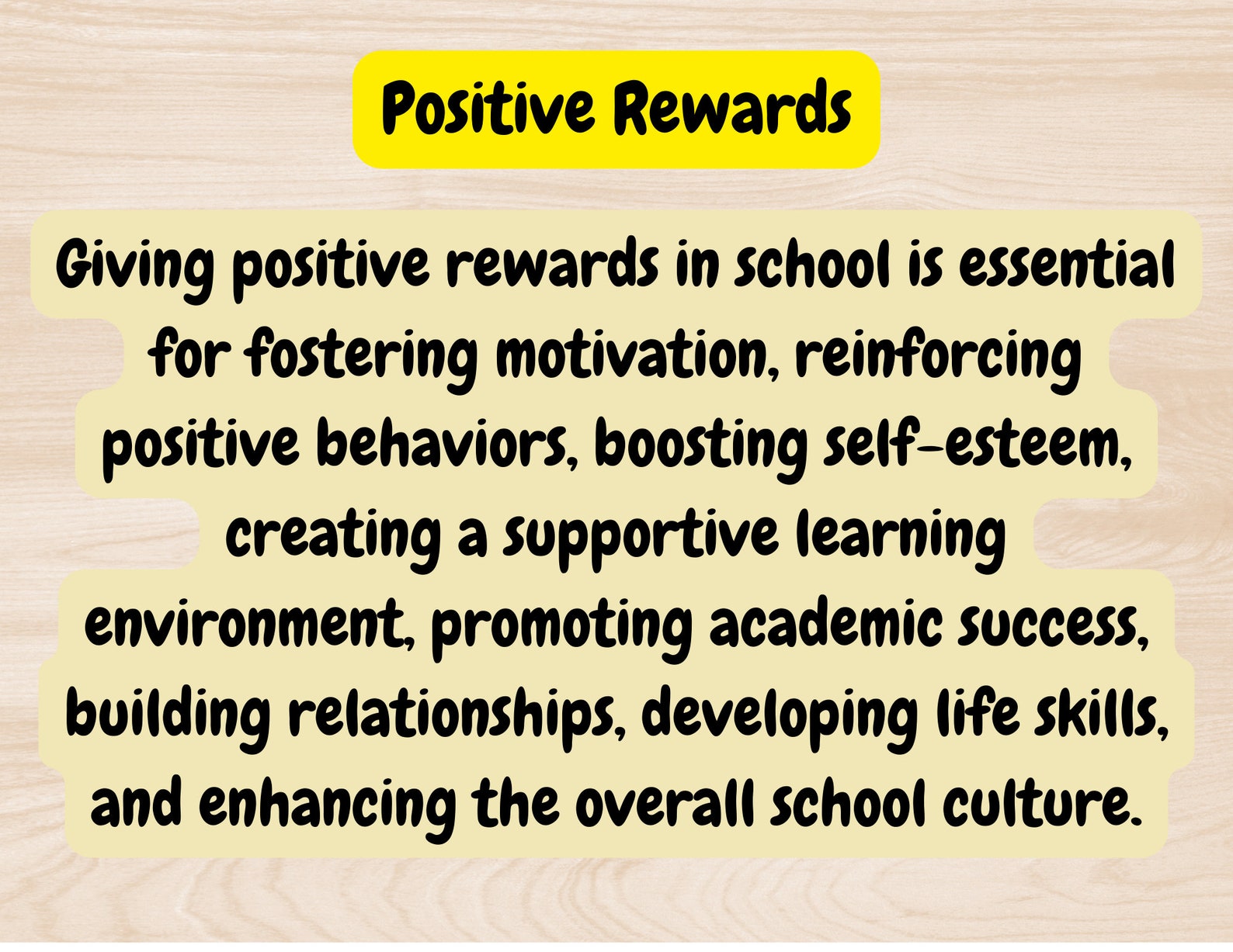 Positive Reward Chart, Classroom Teaching Materials (PDF, PNG) - Etsy