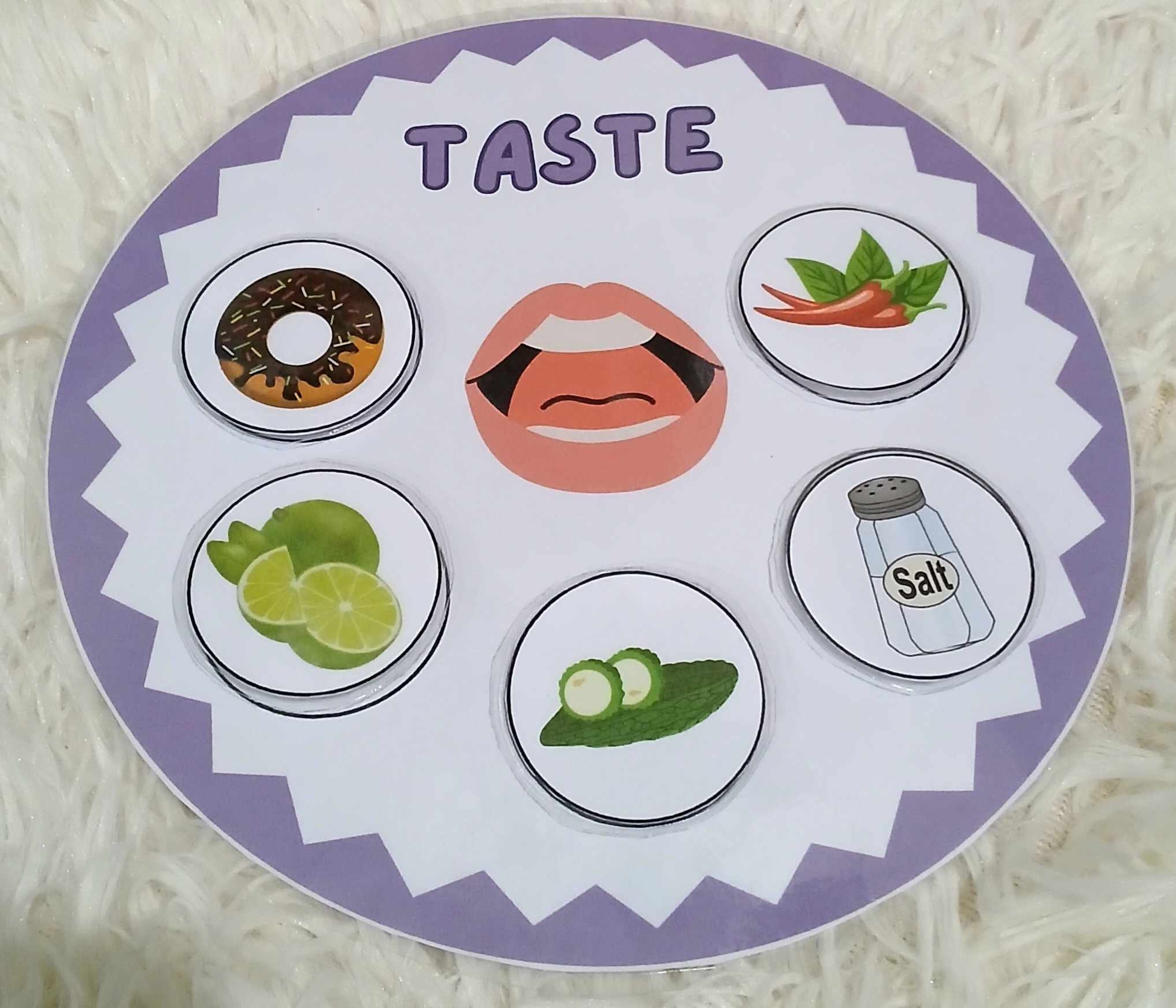 Five Senses Sorting Activity – Toddler Busy Book, ESL Printable ...