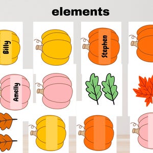 Fall Classroom Bulletin Board Kit | Printable Autumn Decor - Etsy