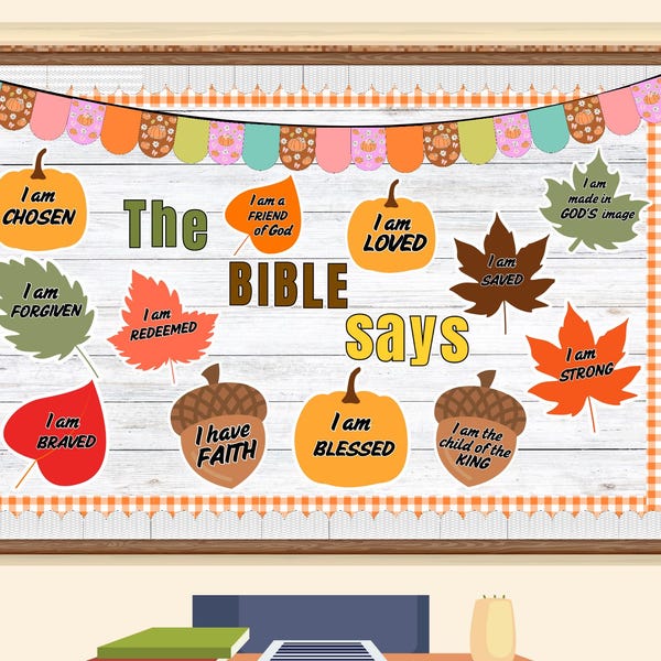 Fall Church Bulletin Boards - Etsy