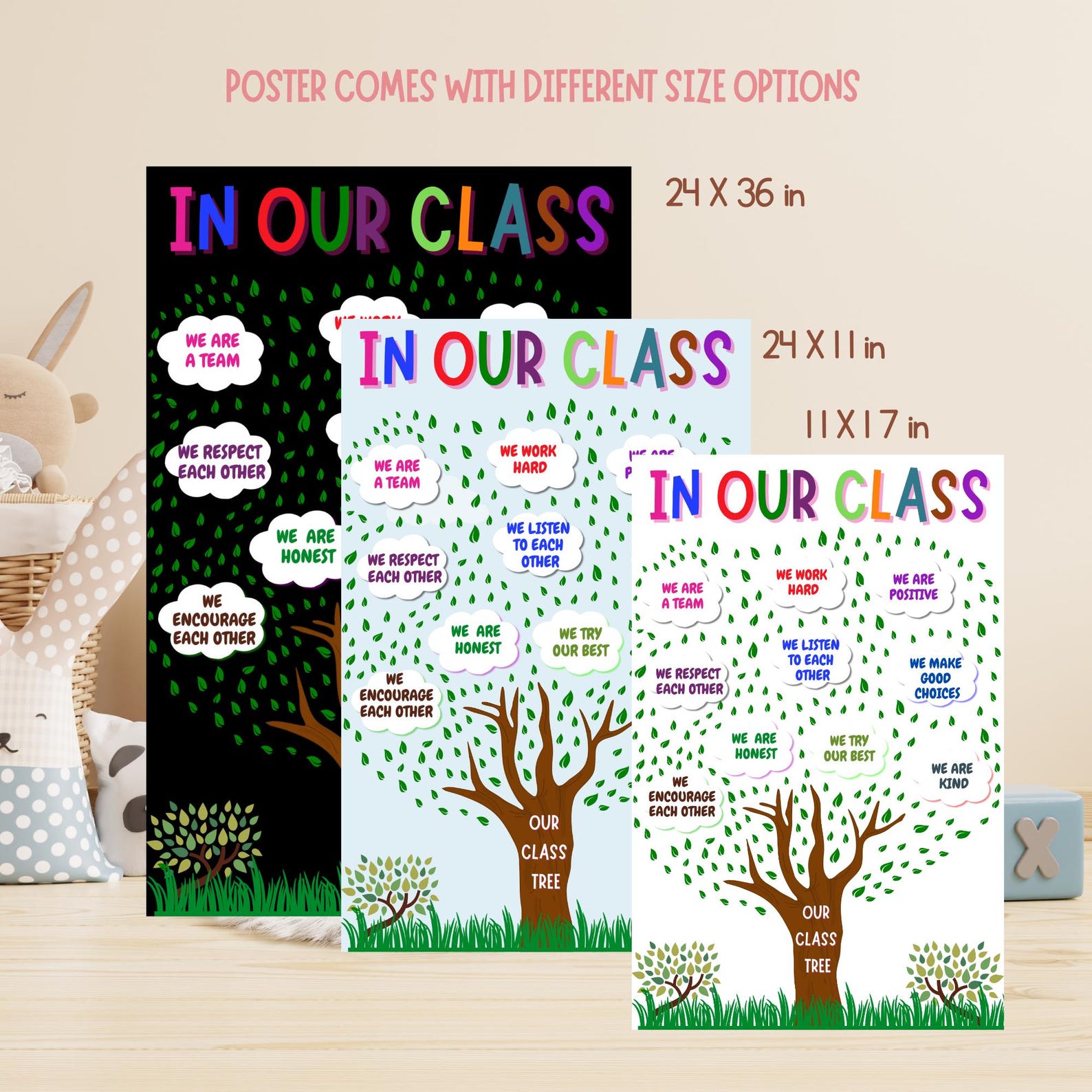 Classroom Rules Tree Printable | Daycare Rules | Classroom Rules ...