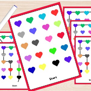 Copy the Pattern, 25 Pages Printable Pattern Activity Fun for Fine ...