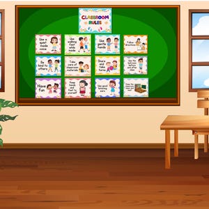 Classroom Rules Printable Daycare Rules Classroom Rules Daycare ...