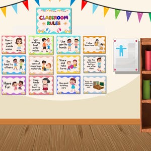 Classroom Rules Printable | Daycare Rules | Classroom Rules | Daycare ...