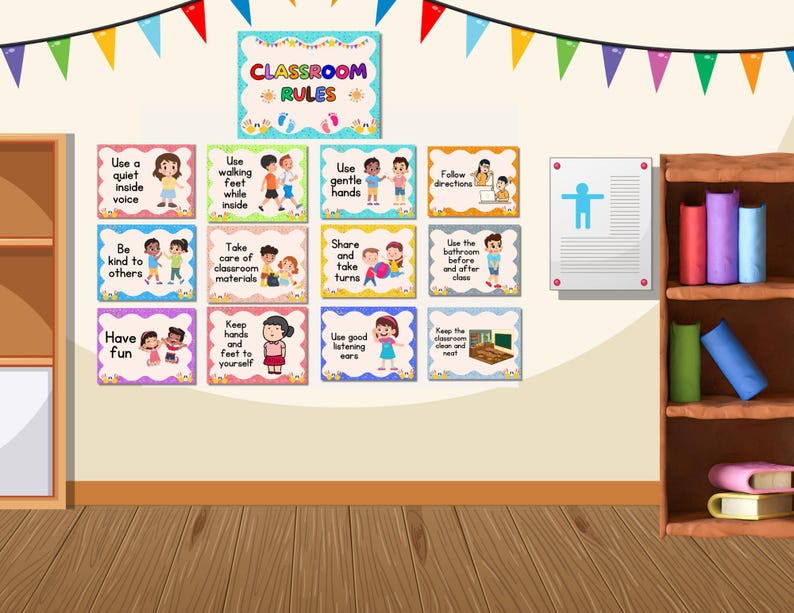 Classroom Rules Printable | Daycare Rules | Classroom Rules | Daycare ...