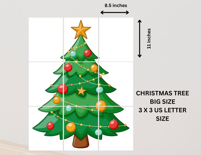 Christmas Classroom Bulletin Board Decor, Festive Holiday Tree - Etsy