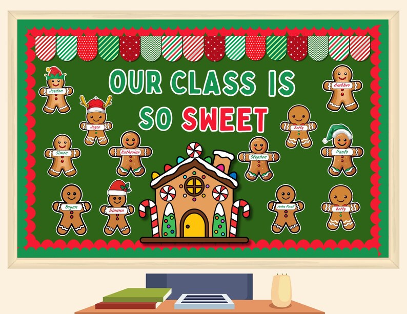 Christmas Bulletin Board, Classroom Decor, Bulletin Board, Christmas ...