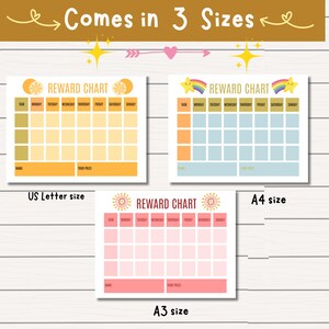 Sticker Chart, 10 for 1, Kid Reward Chart, Behavior Chore Chart ...