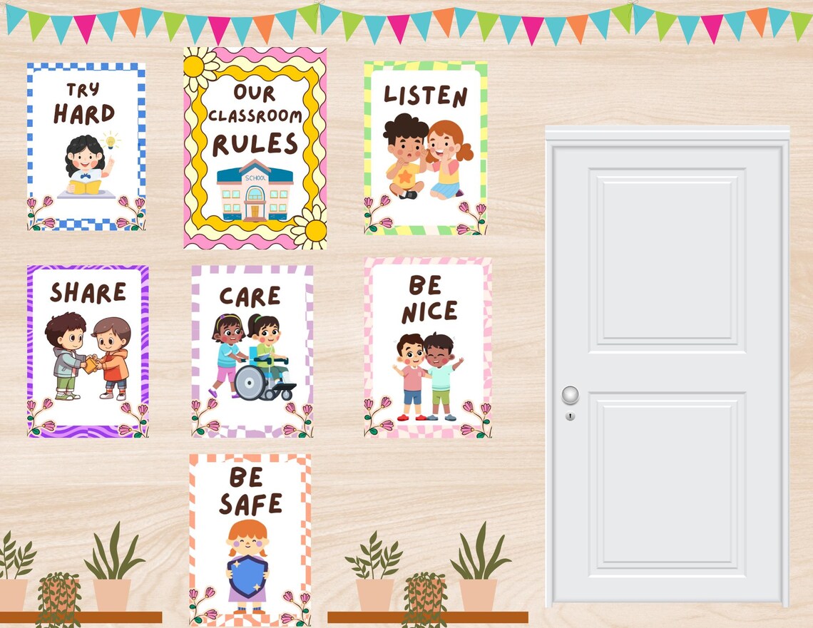 Classroom Rules Printable | Daycare Rules | Classroom Rules | Daycare ...