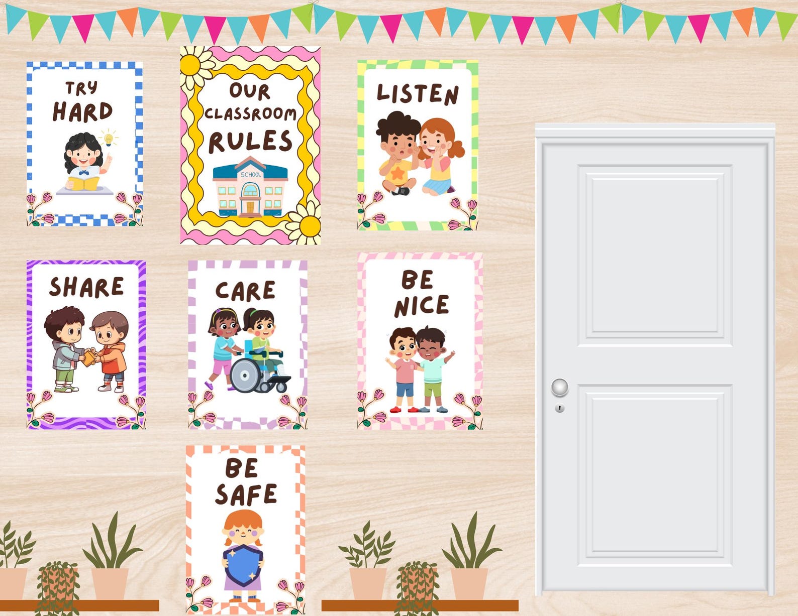 Classroom Rules Printable | Daycare Rules | Classroom Rules | Daycare ...