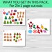 Christmas Counting Activity, Toddler Number Sorting (digital Download ...