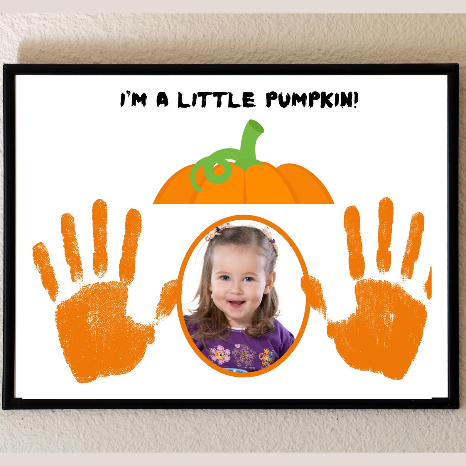 Halloween Handprint Art Bundle, Printable Handprint Crafts, Ghost ...