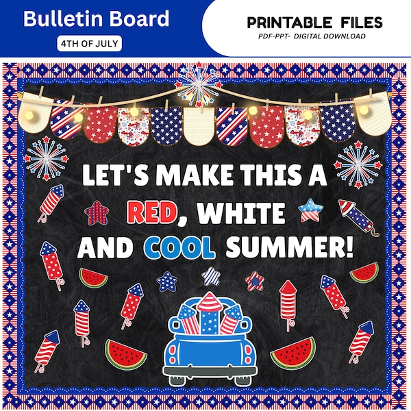 4th of July Name Tags - Etsy