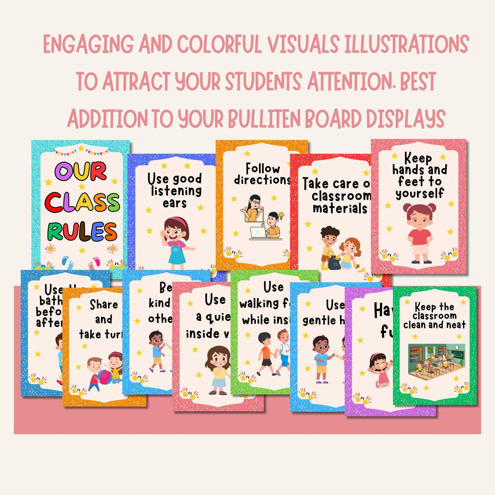 Classroom Rules Printable | Daycare Rules | Classroom Rules | Daycare ...