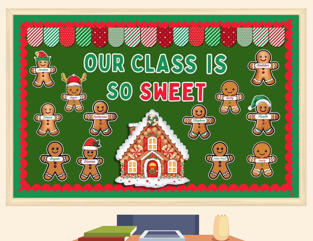 Christmas Bulletin Board, Classroom Decor, Bulletin Board, Christmas ...