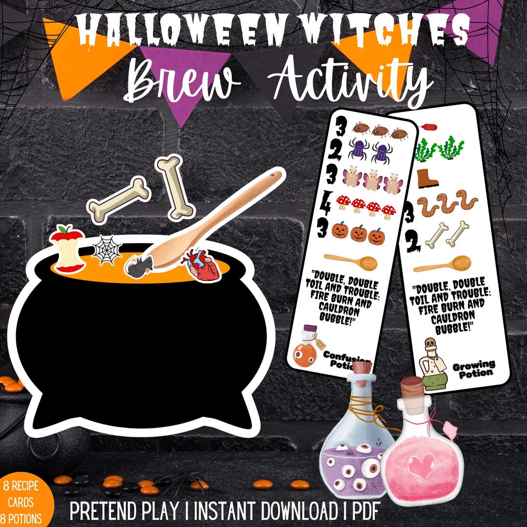 Halloween Activity for Kids, Fun Printable Game for Halloween, Learn to ...