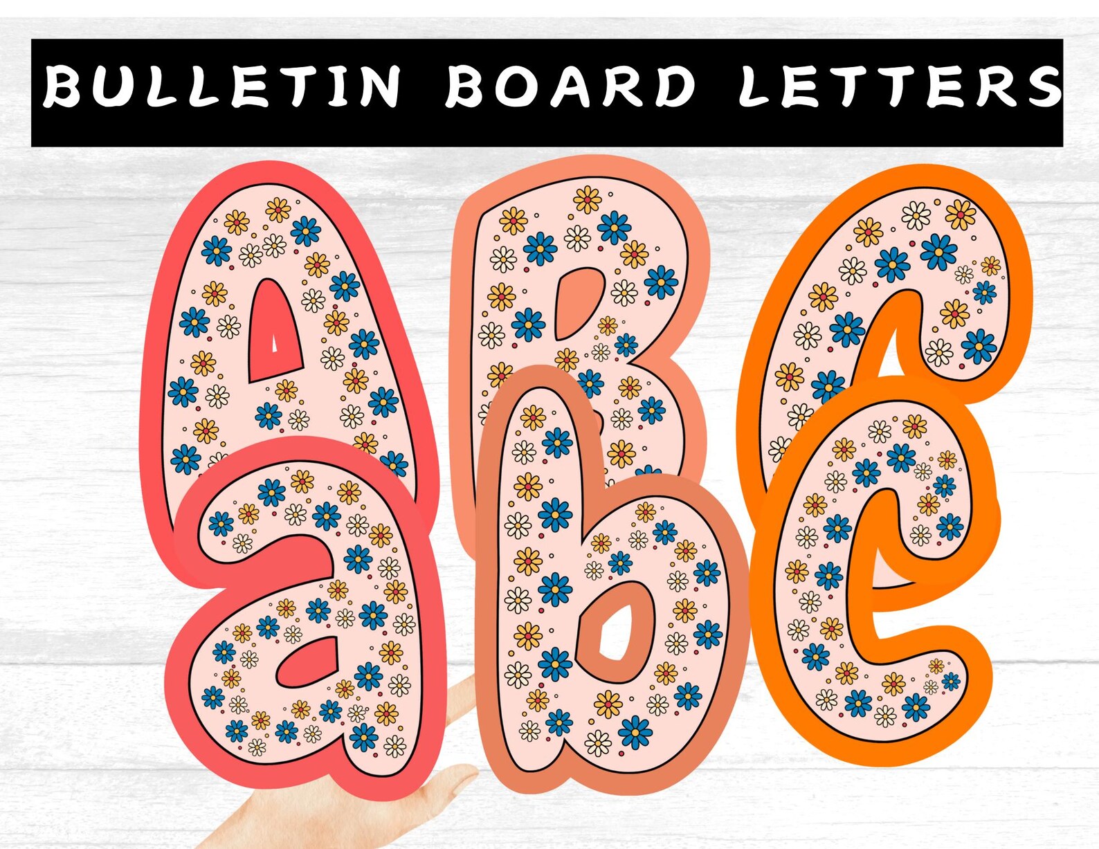 Bulletin Board Letters| Classroom Display Lettering Pack| Elementary ...