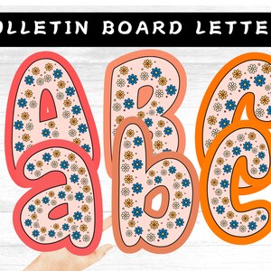 Bulletin Board Letters| Classroom Display Lettering Pack| Elementary ...