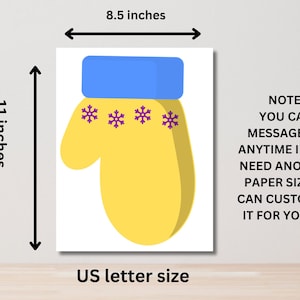 Winter Classroom Bulletin Board Kit | Snowflakes & Mittens (printable ...