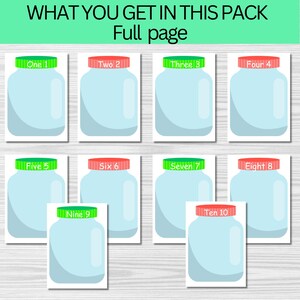 Christmas Counting Activity for Kids, Winter Activity Number Sorting ...