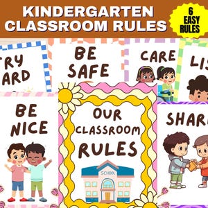 Classroom Rules Printable | Daycare Rules | Classroom Rules | Daycare ...
