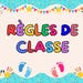 French Preschool Classroom Rules Classroom Display I French ...