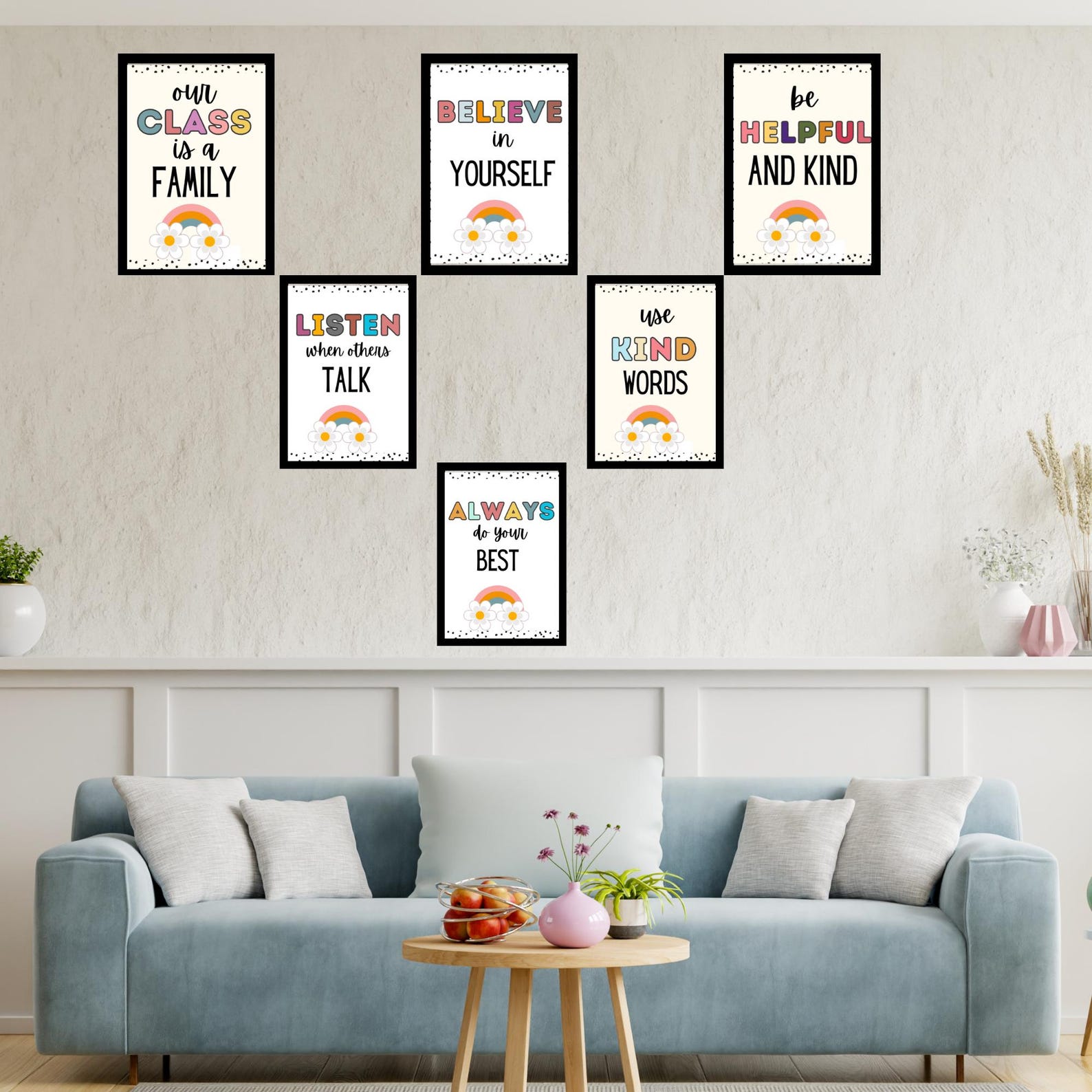 Classroom Rules Printable | Elementary Rules | Classroom Rules | High ...