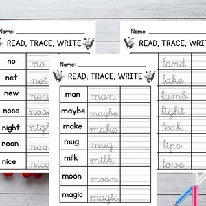 182 Printable Sight Words, Kindergarten Sight Word Worksheets ...