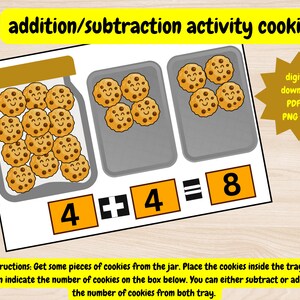 Math Activity Printable, Counting Numbers, Addition Activity ...