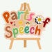 Boho Parts of Speech Posters, Grammar Classroom Decor (digital Download ...
