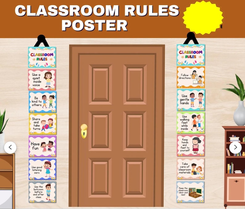 Classroom Rules Printable | Daycare Rules | Classroom Rules | Daycare ...