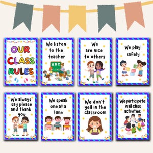 Classroom Rules Printable | Daycare Rules | Classroom Rules | Daycare ...
