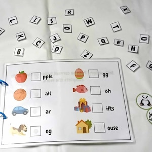 Beginning Sounds, Printable Alphabet Game, Preschool Curriculum ...