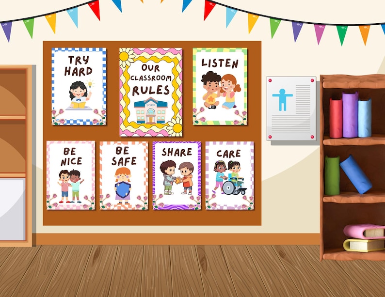 Classroom Rules Printable | Daycare Rules | Classroom Rules | Daycare ...