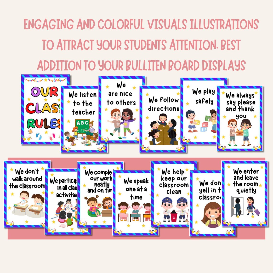 Classroom Rules Printable | Daycare Rules | Classroom Rules | Daycare ...