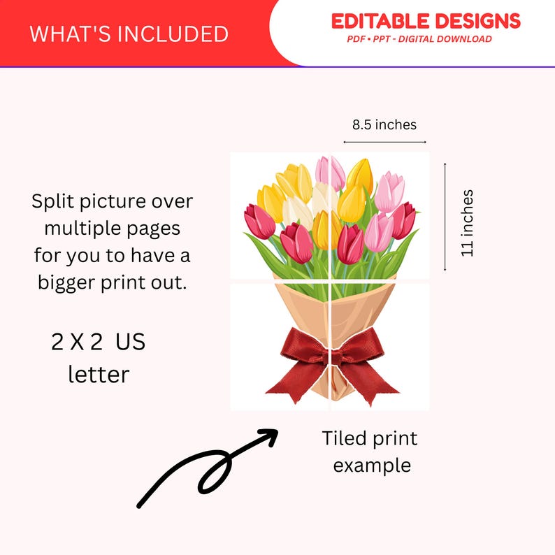 Mother's Day Bulletin Board Kit, Spring Floral Classroom Decor (digital ...
